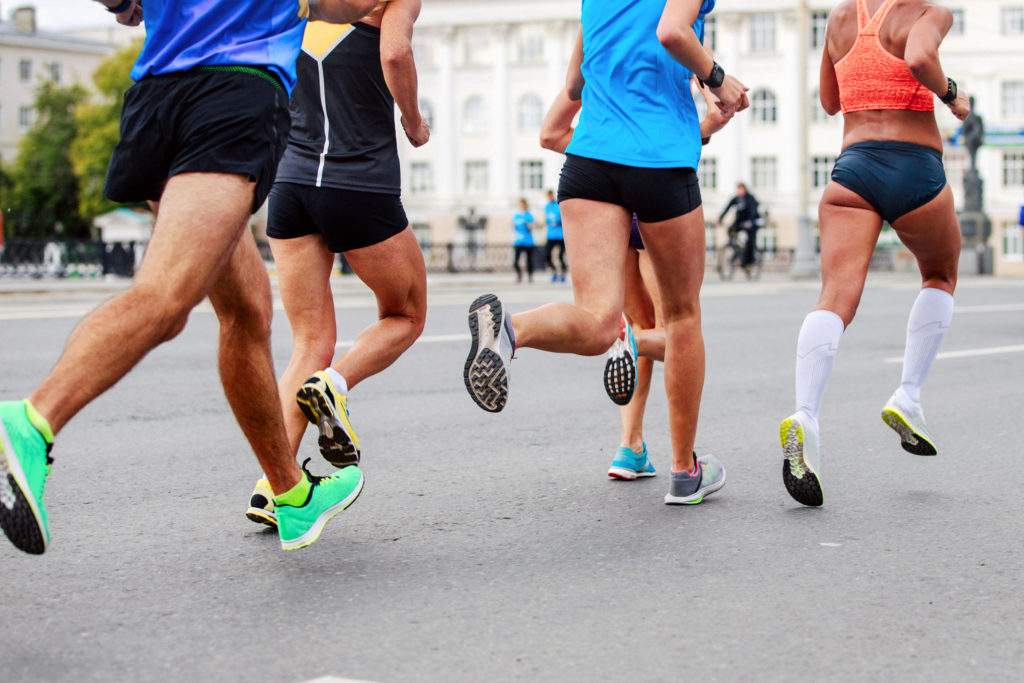 five athletes runners - Ultimate Health Performance